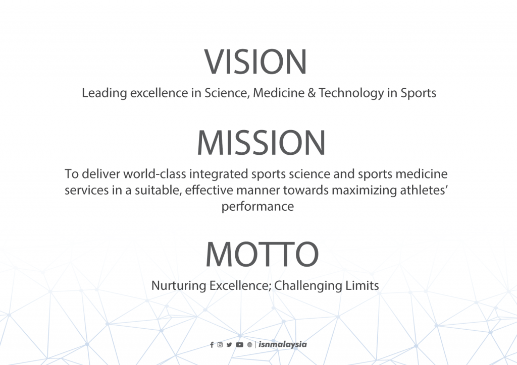 Vision, Mission & Motto – Institut Sukan Negara